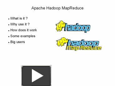 PPT – An Introduction to Apache Hadoop MapReduce PowerPoint ...