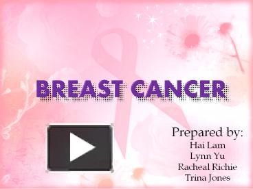 Breast Cancer presentation | free to download