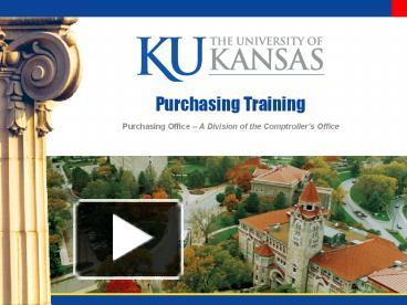 PPT – Purchasing Training PowerPoint presentation | free to view - id ...