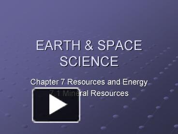 PPT – EARTH PowerPoint presentation | free to download - id: 3ffad7-NDBhO