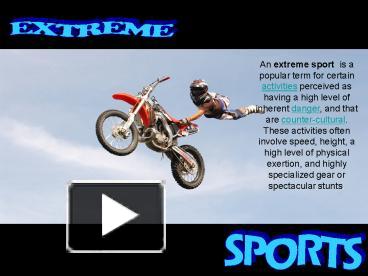 EXTREME presentation | free to download