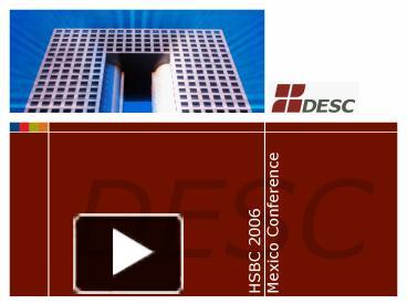 DESC presentation | free to view