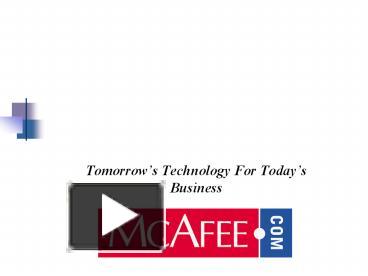 PPT – Tomorrow PowerPoint presentation | free to download - id: 402501 ...