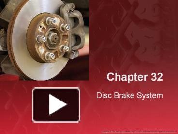 Disc Brake System presentation | free to download