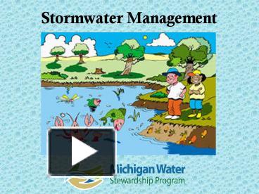 PPT – Stormwater Management PowerPoint presentation | free to view - id ...