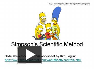 Simpson presentation | free to download