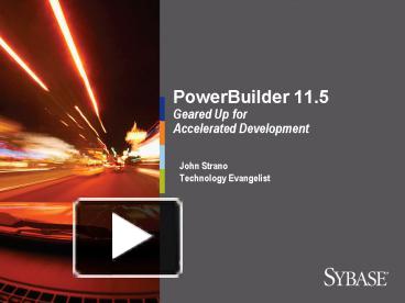 PPT – John Strano PowerPoint presentation | free to view - id: 407ce2-MzU4Y