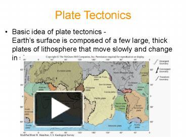 Powerpoint Presentation Physical Geology, 10/e presentation | free to view