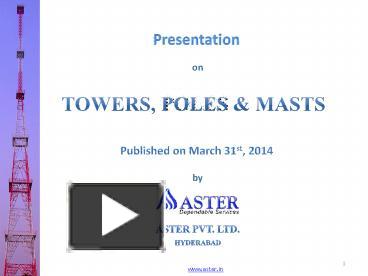 Towers Presentation presentation | free to download