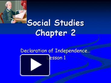 PPT – Social Studies Chapter 2 PowerPoint presentation | free to ...