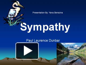 Sympathy presentation | free to download