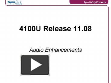 PPT – 4100U Release 11.08 PowerPoint presentation | free to view - id ...