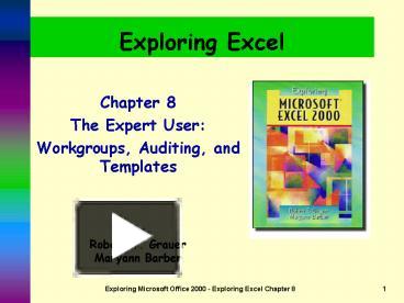 PPT – Exploring Excel PowerPoint presentation | free to view - id ...