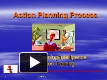 EOC Planning/Intelligence Section Training presentation | free to view
