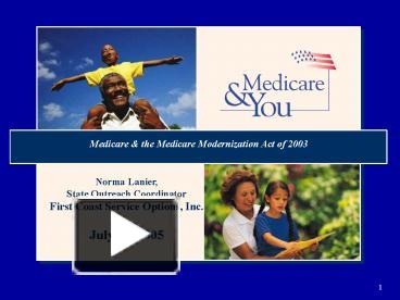 PPT – Medicare PowerPoint presentation | free to download - id: 4150a-YjcyM