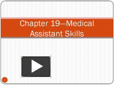 PPT – Chapter 19 PowerPoint presentation | free to view - id: 415894-NmE5M