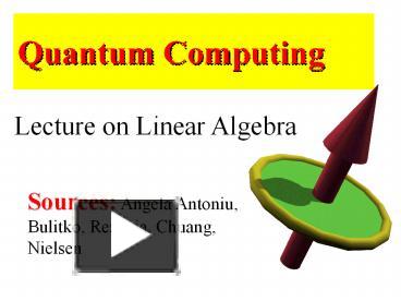 PPT – Quantum Computing PowerPoint presentation | free to download - id ...