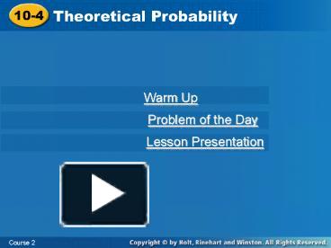 PPT – Warm Up PowerPoint presentation | free to view - id: 41925-YmZlM