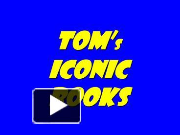 Tom presentation | free to download