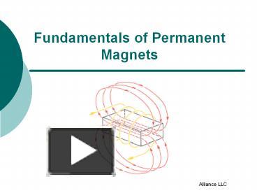 Fundamentals of Permanent Magnets presentation | free to download