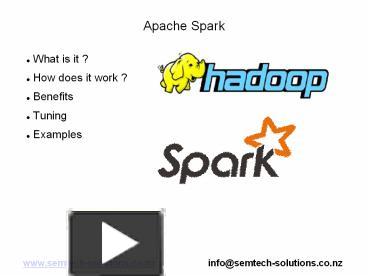 PPT – An introduction to Apache Spark PowerPoint presentation | free to ...