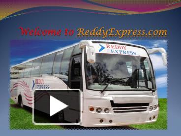 PPT – Online bus booking PowerPoint presentation | free to download ...