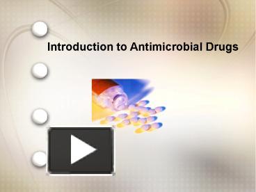 ANTIMICROBIAL THERAPY presentation | free to download