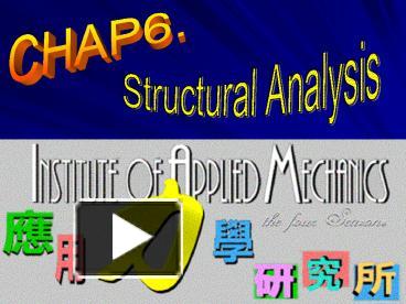 PPT – CHAP6. PowerPoint presentation | free to download - id: 41f7df-MjY0M