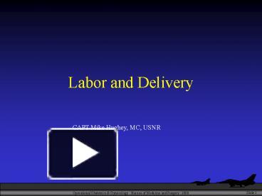 PPT – Labor and Delivery PowerPoint presentation | free to download ...