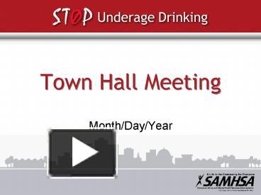 PPT – Town Hall Meeting PowerPoint presentation | free to view - id ...