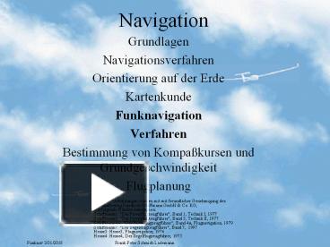 PPT – Navigation PowerPoint presentation | free to download - id ...