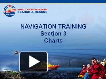 NAVIGATION TRAINING Section 3 Charts presentation | free to download