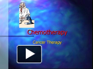 Chemotherapy presentation | free to download