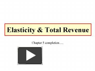 PPT – Elasticity PowerPoint presentation | free to download - id ...