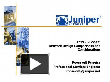 ISIS and OSPF: Network Design Comparisons and Considerations ...