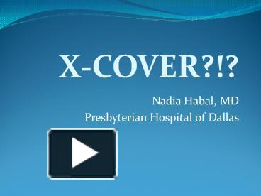 PPT – Nadia Habal, MD PowerPoint presentation | free to download - id ...