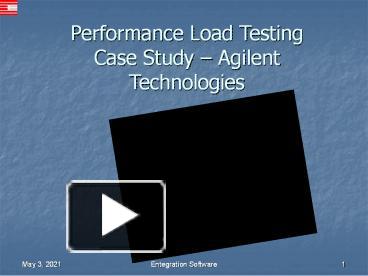 PPT – Performance Load Testing Case Study PowerPoint presentation ...