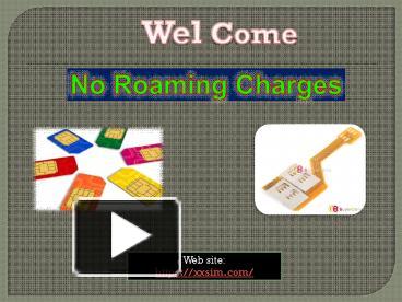 roaming sim card presentation | free to download