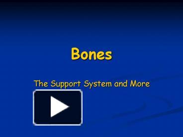PPT – Bones PowerPoint presentation | free to download - id: 4378cf-YjRkN
