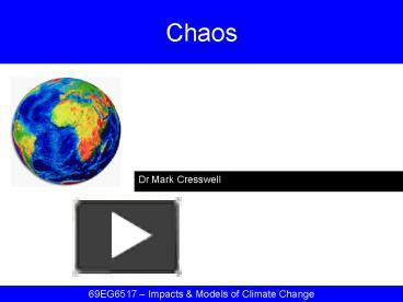 Chaos presentation | free to download