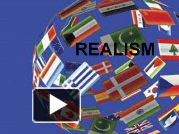 REALISM presentation | free to download