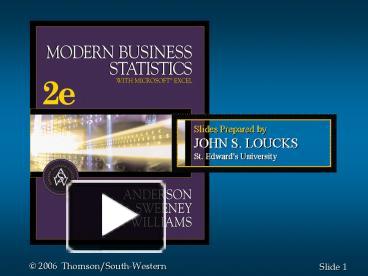 REGRESSION ANALYSIS: MODEL BUILDING presentation | free to view