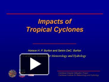 Impacts of Tropical Cyclones presentation | free to download