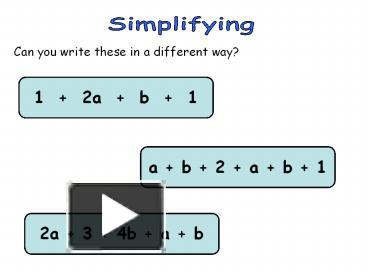 Simplifying presentation | free to download