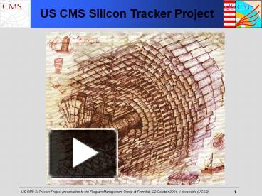 PPT – US CMS Silicon Tracker Project PowerPoint presentation | free to ...