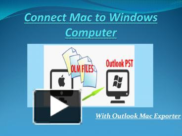 Open Mac File on PC presentation | free to download