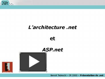 .NET et ASP.net presentation | free to download
