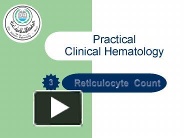Practical Clinical Hematology presentation | free to view