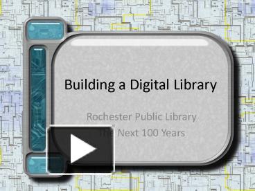 Building a Digital Library presentation | free to download
