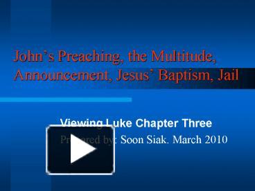 John presentation | free to download